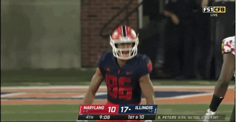 Illinois Football GIF by Fighting Illini Athletics - Find & Share on GIPHY