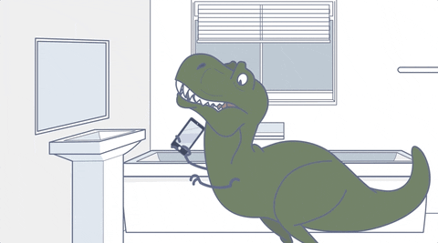 T-Rex Selfie GIF by Rooster Teeth - Find & Share on GIPHY