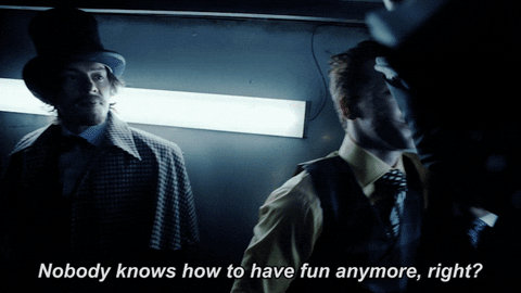 Nobody Knows How To Have Fun GIFs - Get the best GIF on GIPHY