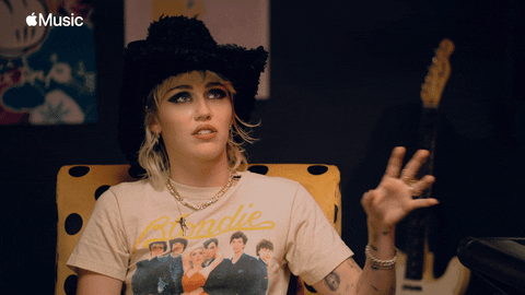 Miley Cyrus Interview GIFs - Get the best GIF on GIPHY