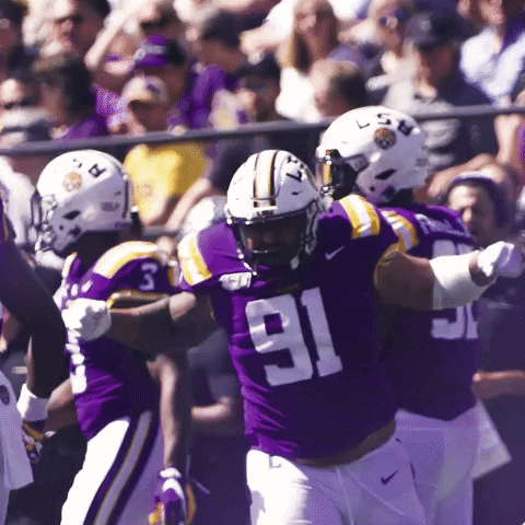 Lsu Football GIF by LSU Tigers - Find & Share on GIPHY