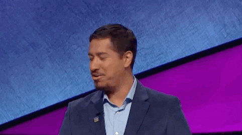 Contestants GIF by Jeopardy! - Find & Share on GIPHY
