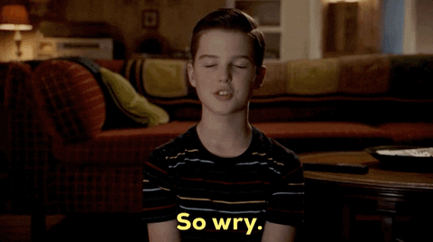 Sheldon Sarcastic Laugh Gif