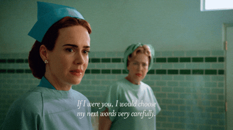 Nurse Ratched Animated Gif