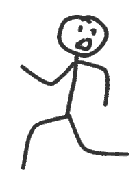 Running Stickman Gif