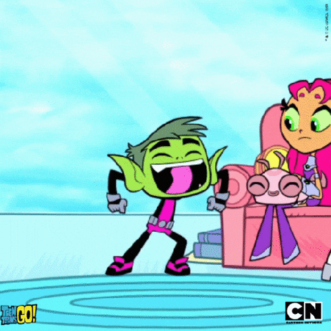 Happy Teen Titans GIF by DC Comics - Find & Share on GIPHY