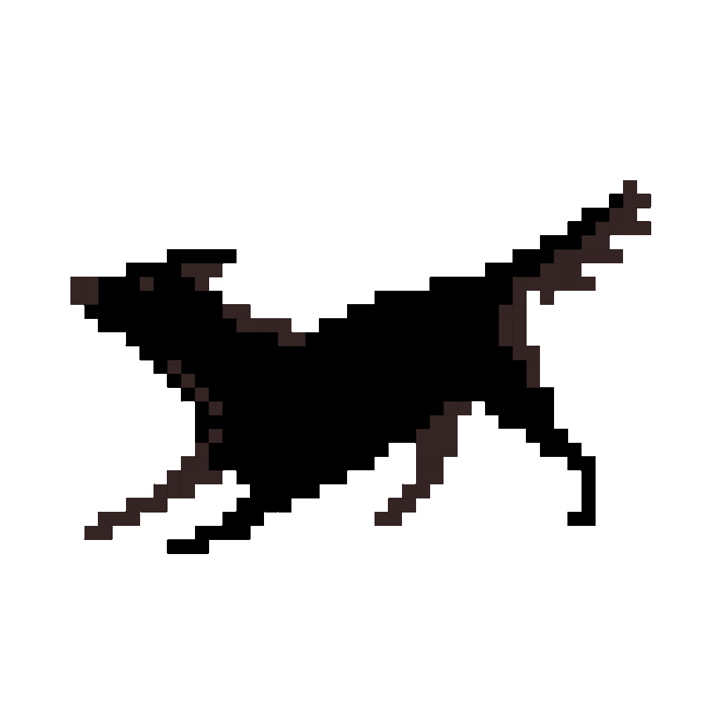 8 Bit Dog Sticker by David+Martin for iOS & Android | GIPHY