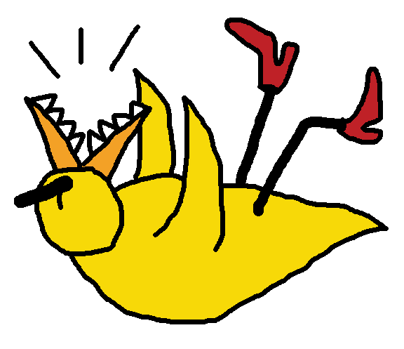 Excited Laughing Sticker by Angry Duck for iOS & Android | GIPHY