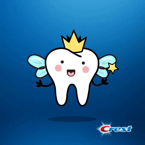 Tooth Fairy Smile GIF by Crest - Find & Share on GIPHY