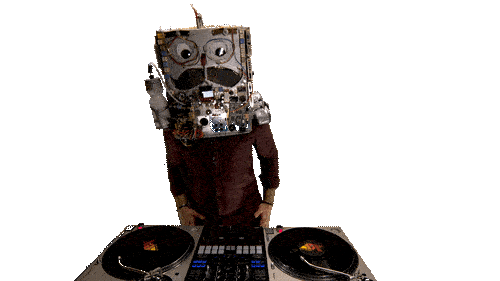 Dj Dancing Sticker by AtomWorth for iOS & Android | GIPHY