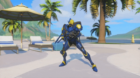 Pharah Chuckle Emote GIFs - Get the best GIF on GIPHY