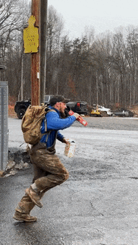 Student Running To Class Gif