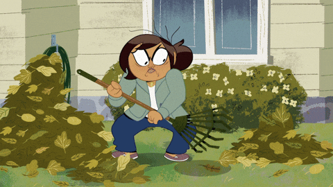 Yardwork Raking GIF by Disney Channel - Find & Share on GIPHY