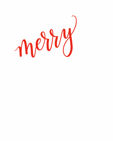 Merry Christmas Calligraphy GIF - Find & Share on GIPHY