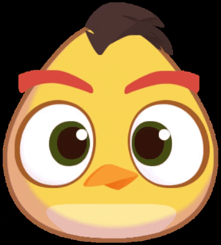 Chuck Kiss GIF by Angry Birds - Find & Share on GIPHY