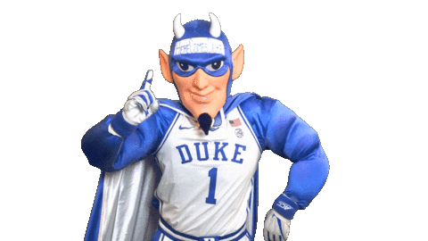 College Basketball Dukembb Sticker by Duke Men's Basketball for iOS ...