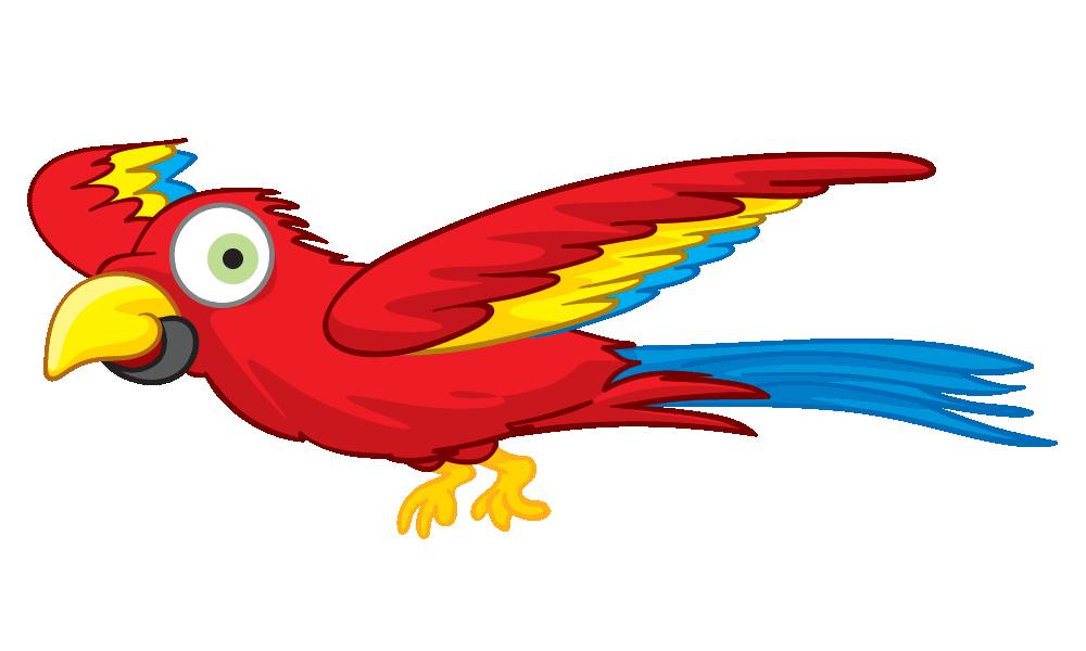Bird Fly Sticker by Tropical Banana for iOS & Android | GIPHY