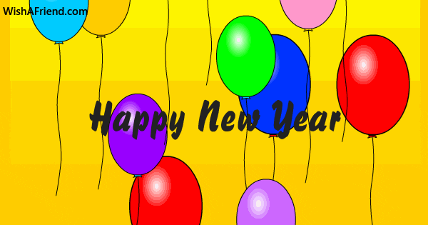 New Year Celebration GIF by wishafriend - Find & Share on GIPHY