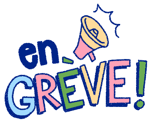 Strike Greve Sticker by Marie Spénale for iOS & Android | GIPHY