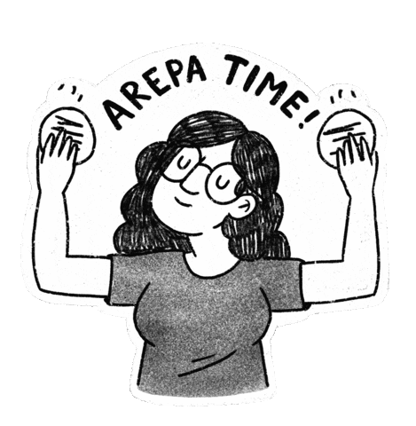 Venezuela Arepa Sticker for iOS & Android | GIPHY