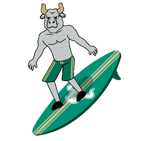 Summer Beach Sticker by University of South Florida for iOS & Android ...