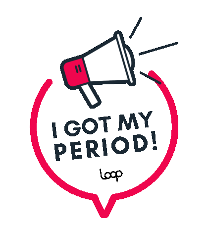 Period Menstruating Sticker by Her Loop for iOS & Android | GIPHY