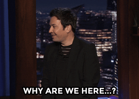 What Are You Doing Here Gif