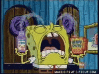 Spongebob Happy Crying Gif