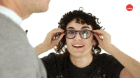Trying-on-glasses GIFs - Get the best GIF on GIPHY