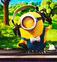 Minions Dancing Animated Gif