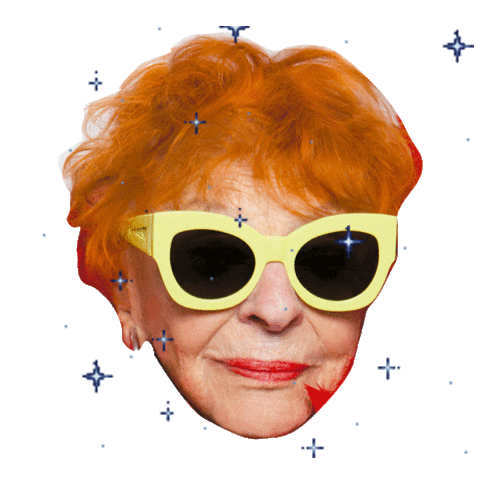 Granny Abuela Sticker by Sra. Rushmore for iOS & Android | GIPHY