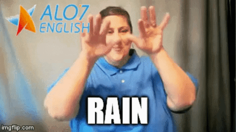 Rain Total Physical Response GIF by ALO7.com - Find & Share on GIPHY