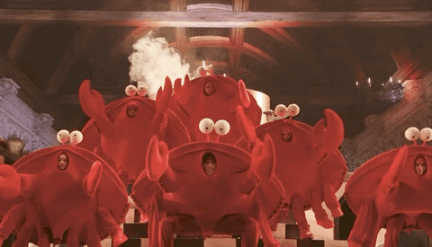 Little Mermaid Chef Louis Gif | semashow.com
