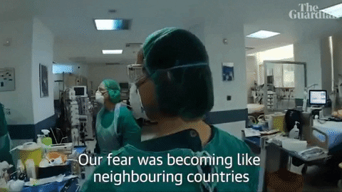 Intensive Care Corona GIF by guardian - Find & Share on GIPHY