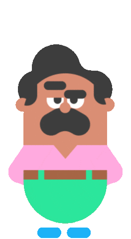 Happy Spanish Sticker by Duolingo for iOS & Android | GIPHY