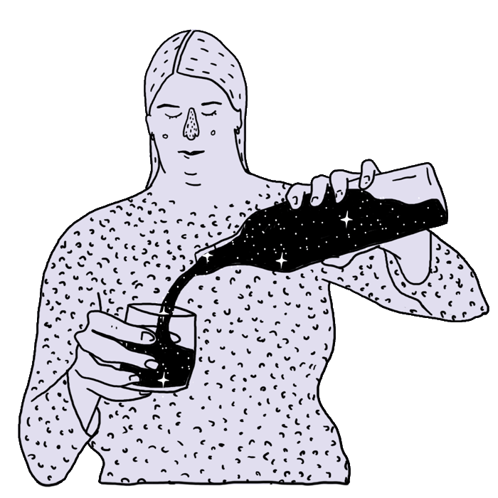 Illustration Alcohol Sticker by nono for iOS & Android | GIPHY