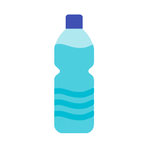 Water Bottle Drinking Sticker for iOS & Android | GIPHY