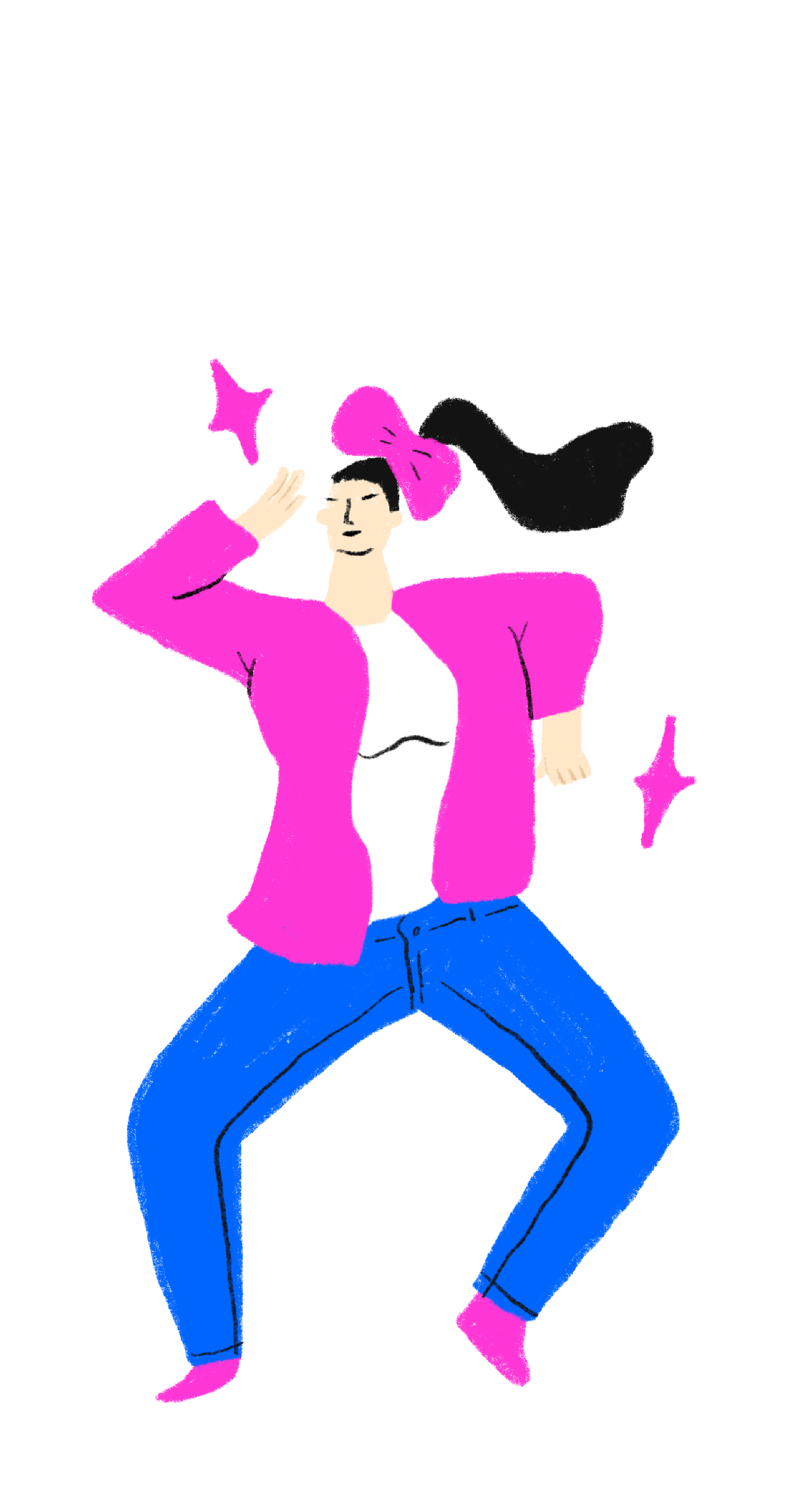 Dance Pink Sticker for iOS & Android | GIPHY