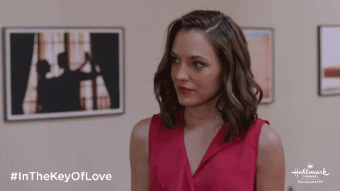 Laura Osnes Romance GIF by Hallmark Channel - Find & Share on GIPHY