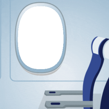 Travel Plane Sticker by aeroTELEGRAPH for iOS & Android | GIPHY