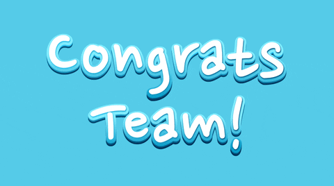 Team Congratulations GIF by BluesparkPH - Find & Share on GIPHY