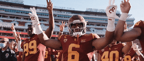 Usc Football GIF by BLVD Studios - Find & Share on GIPHY
