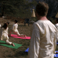 Couples Retreat Yoga Gif