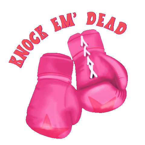 You Got This Knock Out Sticker by Alexandra Five for iOS & Android | GIPHY