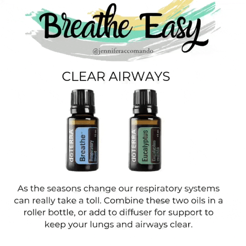 Breathe Essential Oils GIF by Jennifer Accomando - Find & Share on GIPHY