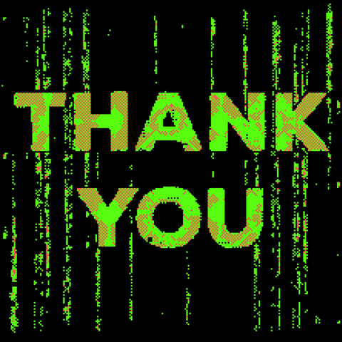 Glitch Thank You GIF by patternbase - Find & Share on GIPHY