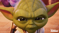 Yoda Fighting Gif