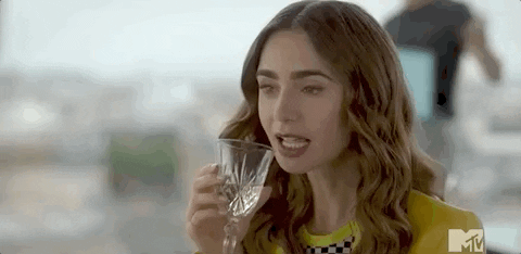 Lily Collins Gif Crying