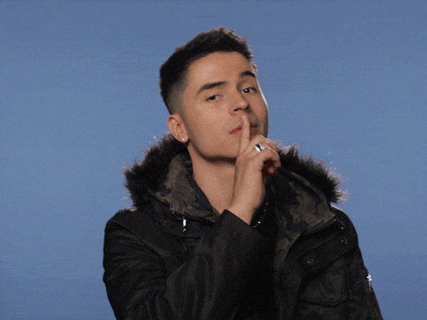 Hush Be Quiet GIF by REYKON - Find & Share on GIPHY