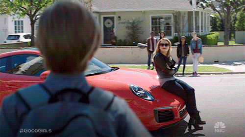 Good Girls Car GIF by NBC - Find & Share on GIPHY
